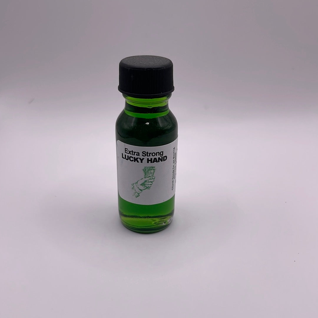 Lucky Hand Oil (Gambling) – King Lou's Hoodoo Shop