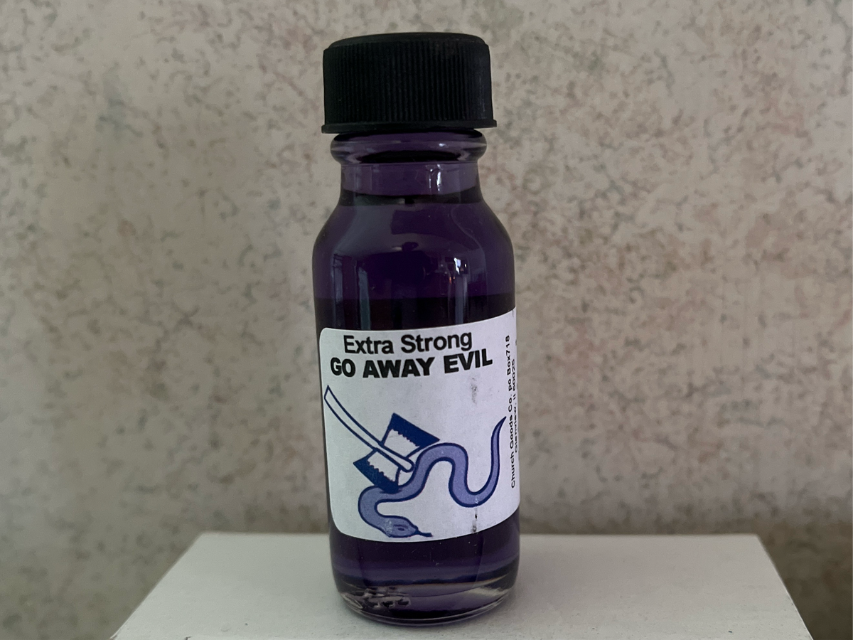 Go Away Evil Oil – King Lou's Hoodoo Shop